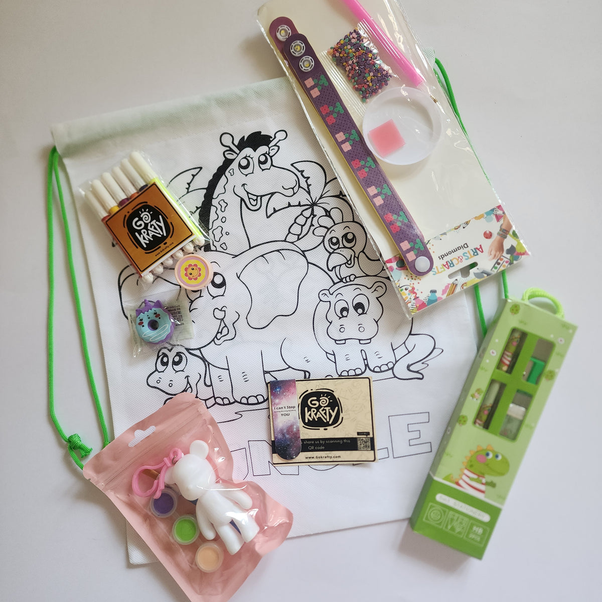 🌈 Smiley Surprise Gift Set – Perfect for Little Creators! — GoKrafty