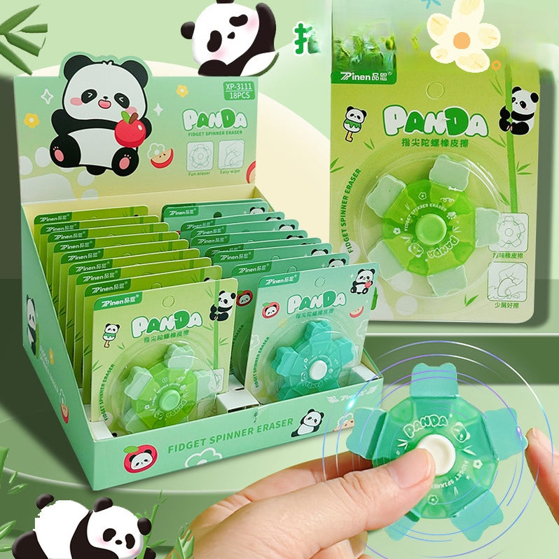 Panda Fidget Spinner Eraser 🐼🐼 — GoKrafty